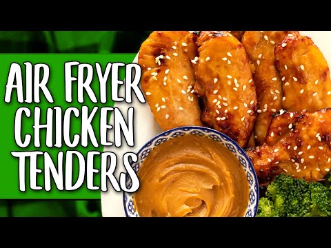 Delicious & Quick Air Fryer Chicken Teriyaki Tenders 💨🔥🍗