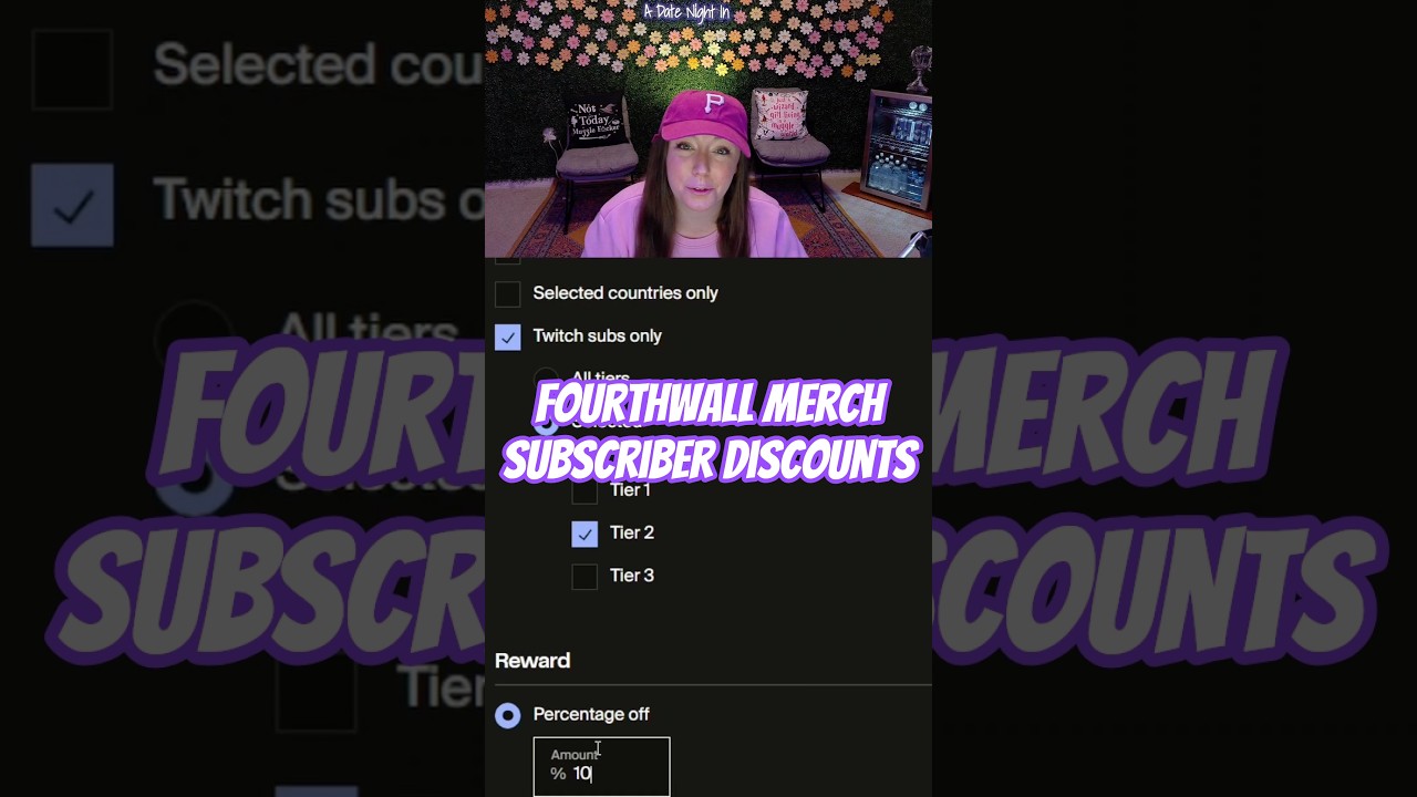 How to Setup Fourthwall Merch Store Subscriber Discounts