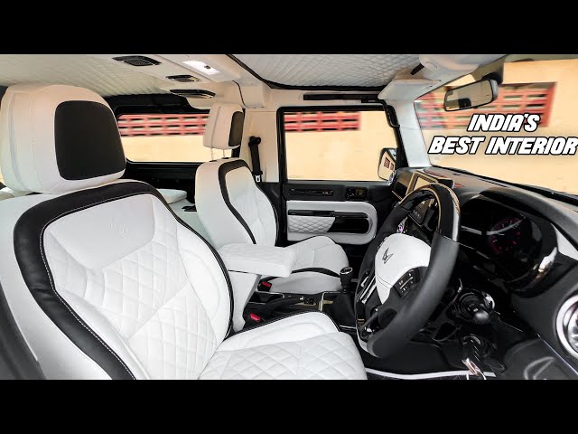 Mahindra Thar Interior