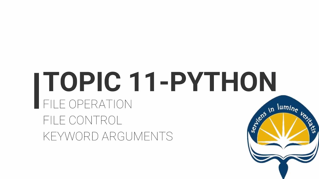 Python untuk Teknik Sipil---PYTHON BASIC-FILE OPERATION AND CONTROL