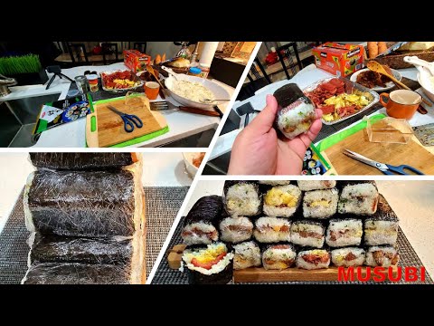 How To Make Musubi Spam Recipe | Musubi with Egg & Pork
