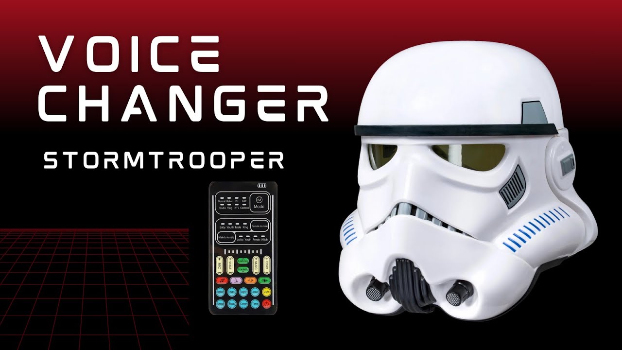 Easy Stormtrooper Voice Changer - i9 Voice Changer (Star Wars Black Series)
