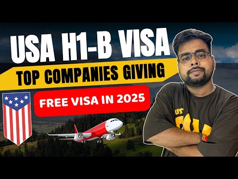 Top US Companies Sponsoring H1B Visa in 2025 | Jobs for Indians in USA with High Salary