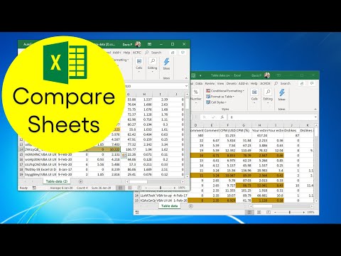 VBA to Compare Multiple Sheets - Advanced & Super Fast