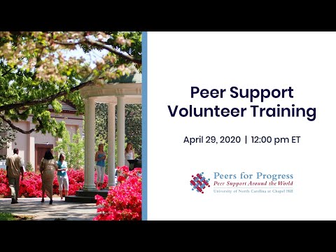 Peer Support Volunteer Training