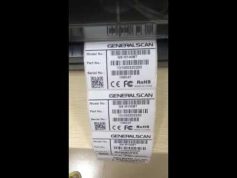 TSC printer video demo