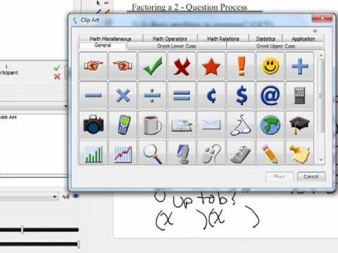 Math65-Factoring 3 terms when a is