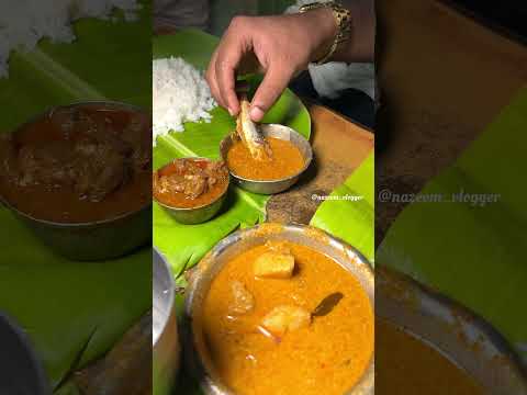 Thoothukudi Nadar Mess Side dishes ivlo Kammiya⁉️😨 | #shorts | @NazeemVlogger