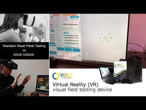 VIVID Vision Visual Field Testing Device