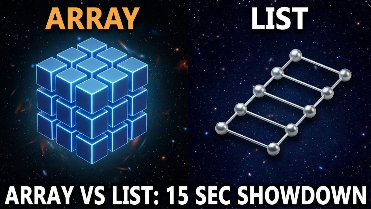 Array vs  List in Python The 15 Second Showdown