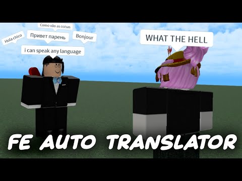ROBLOX FE Auto Translator Script | ROBLOX EXPLOITING