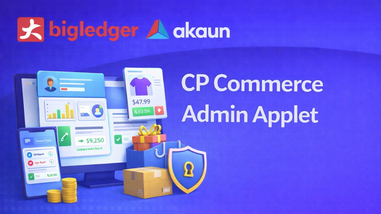 CP Commerce Admin Applet Full Walkthrough & Setup Guide | Bigledger