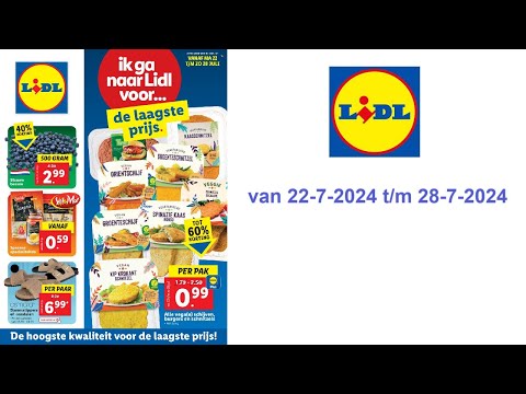 Lidl folder (NL) - van 22-7-2024 t/m 28-7-2024