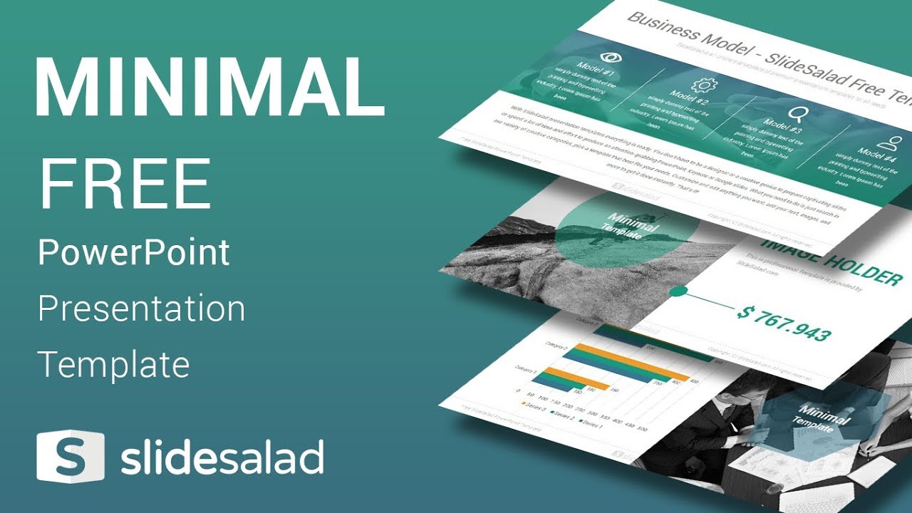 Minimal Free PowerPoint Template Desings