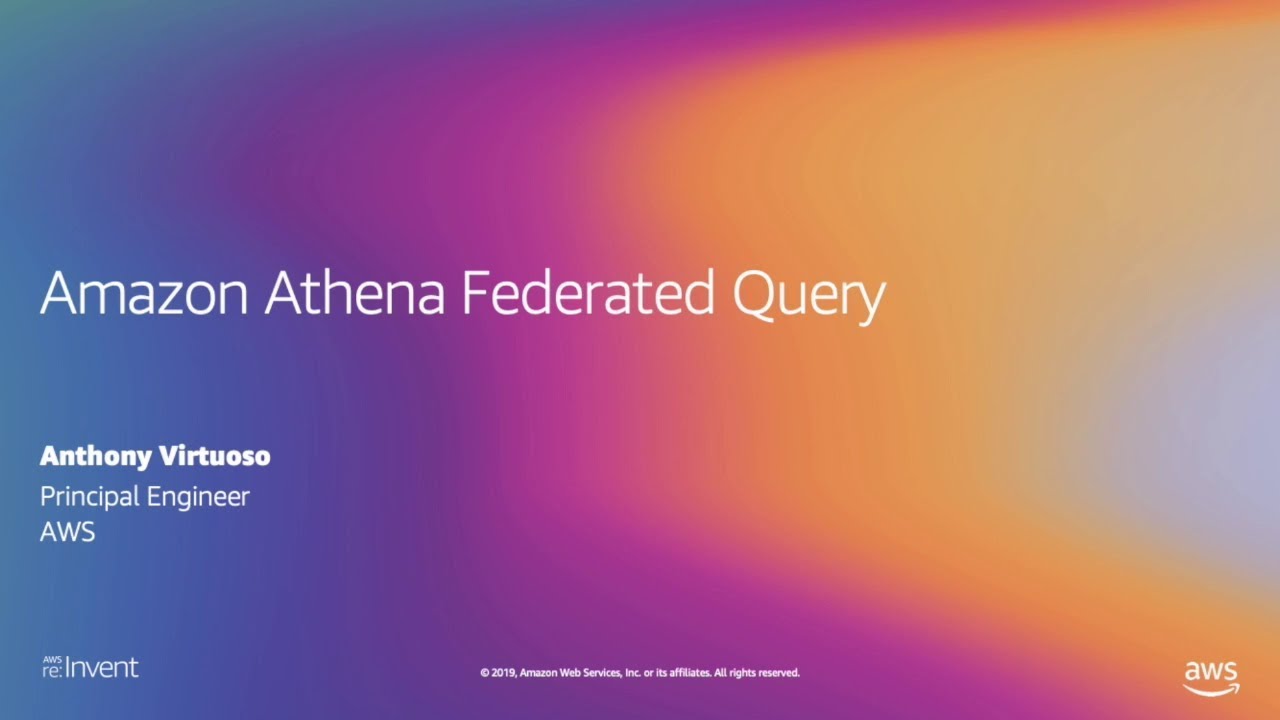 Amazon Athena Federated Query