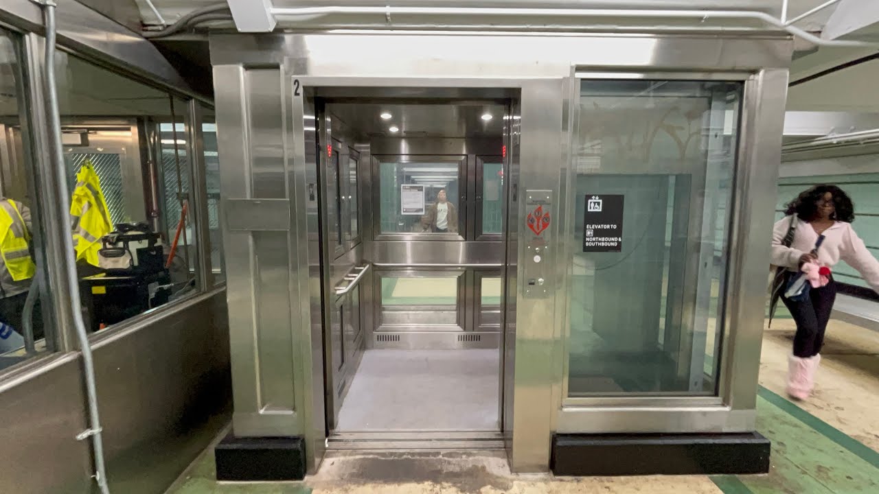 2026 RETAKE: TEC Hydraulic Elevator PE-2 at Tasker-Morris SEPTA Metro Station in Philadelphia, PA