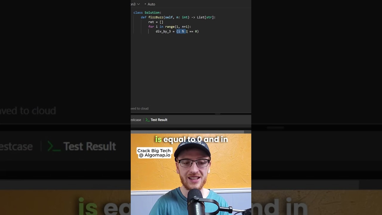 The Most Classic Coding Question!   FizzBuzz - Leetcode 412