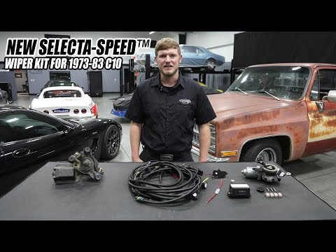 Detroit Speed Selecta-Speed™ Wiper Kit - 1973-83 Squarebody C10