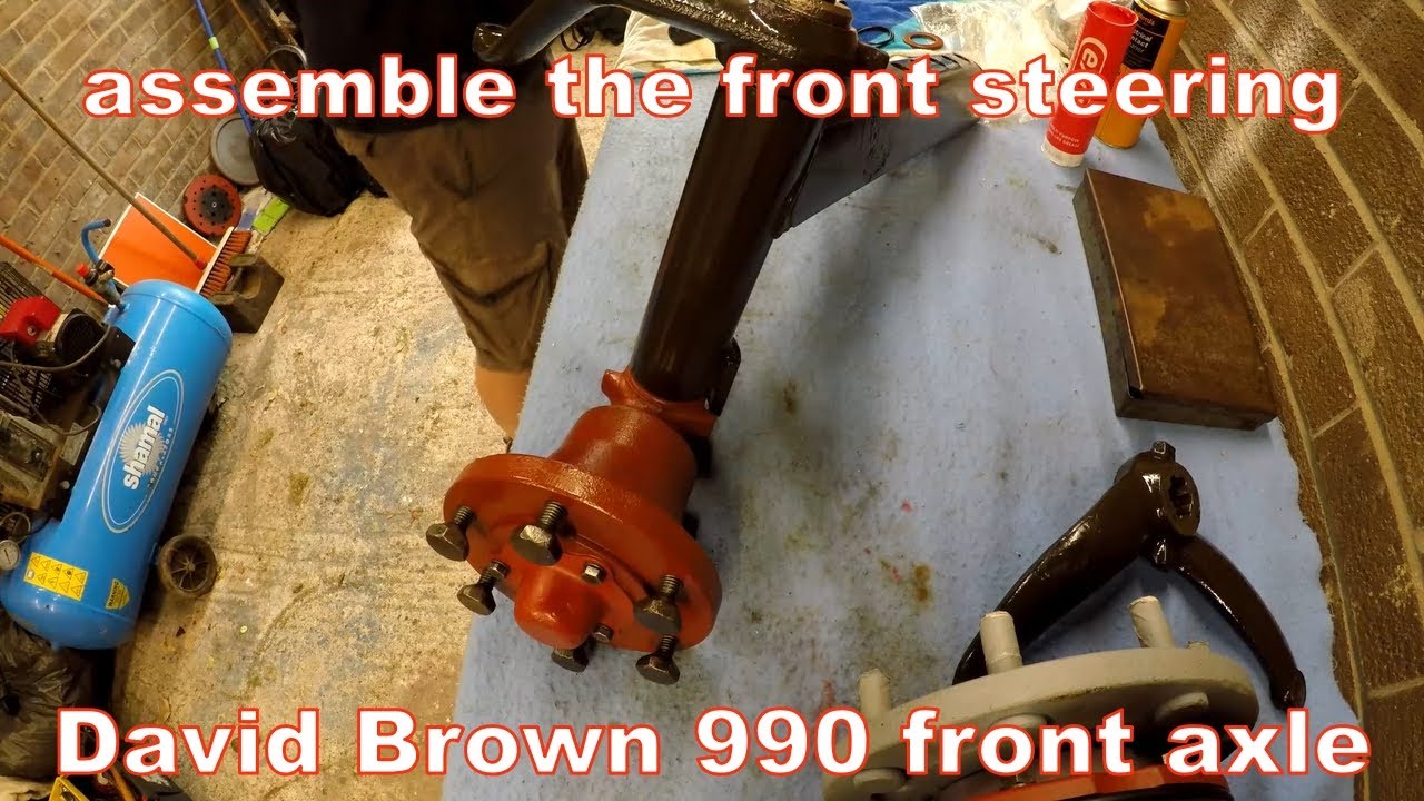 David Brown 990 king pins and stub axles #78
