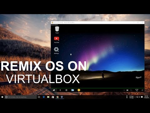 Install Remix OS on Virtualbox