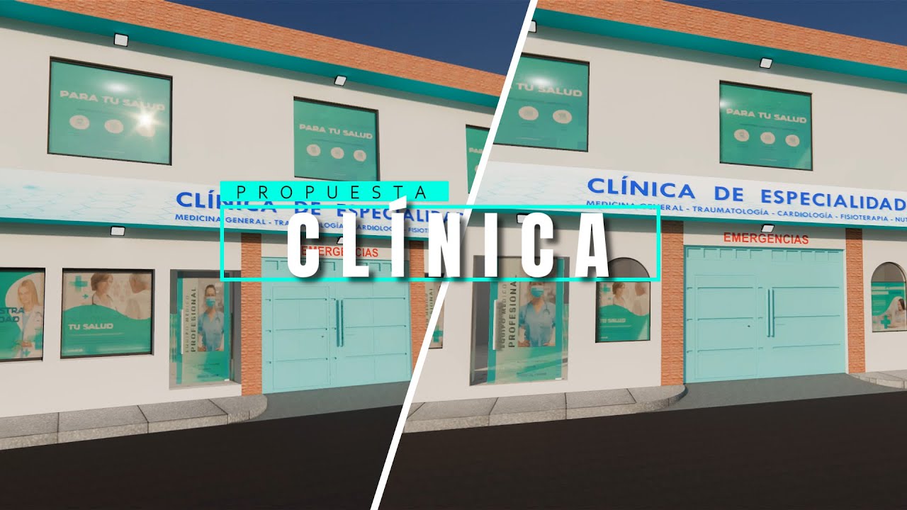 PROPUESTAS FACHADA CLÍNICA