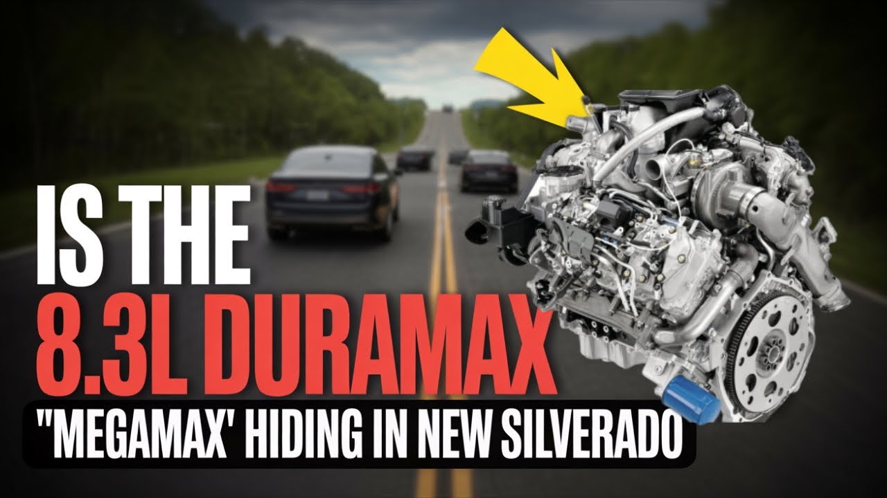Is the 8.3L Duramax 'MegaMax' Hiding in New Silverado HD, Sierra HD Prototypes?
