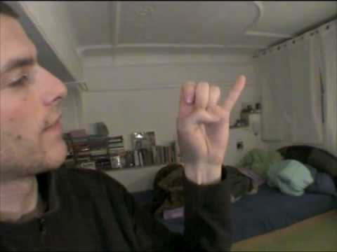 Counting on my fingers in binary.