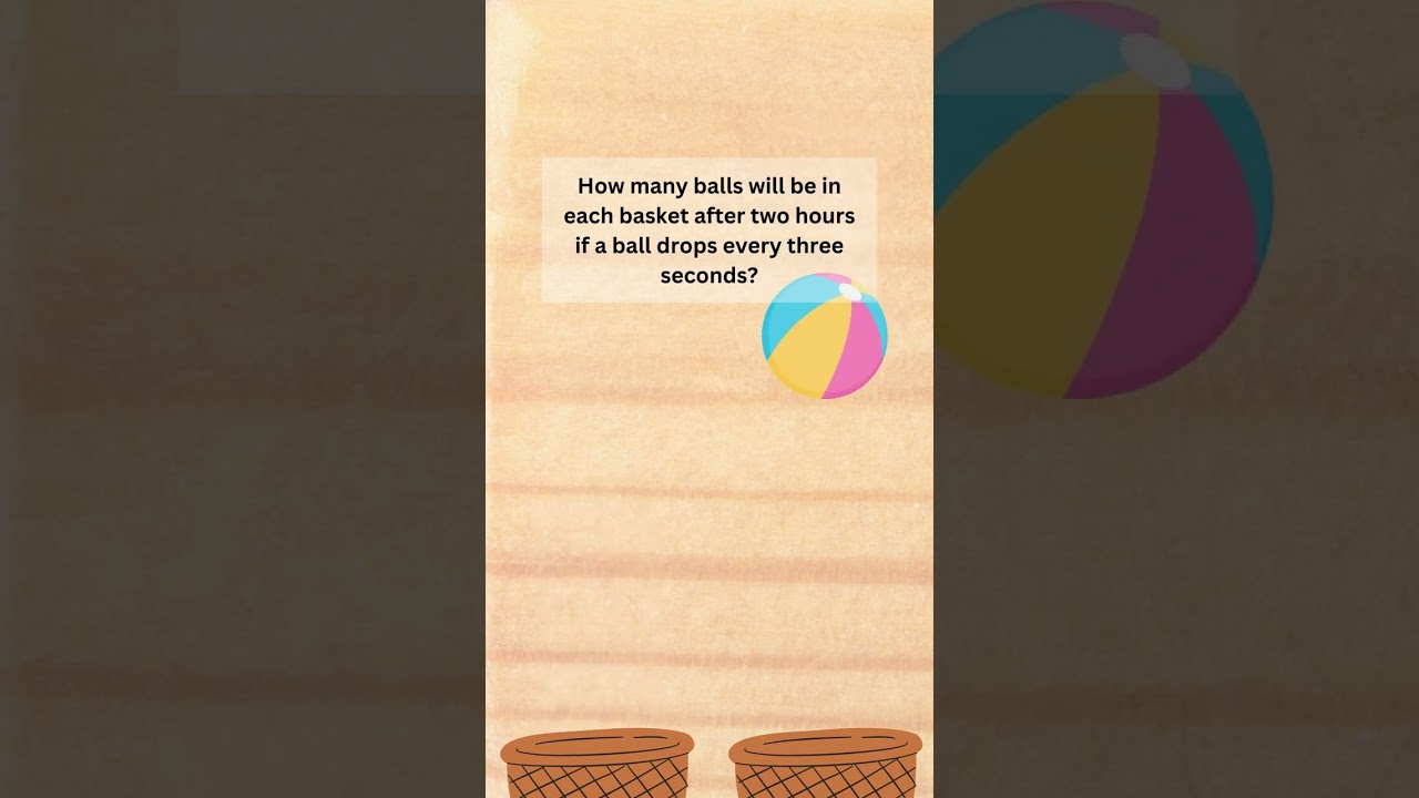 Can YOU solve this? | Ball Mind Game | MATH games | Brain Teasers