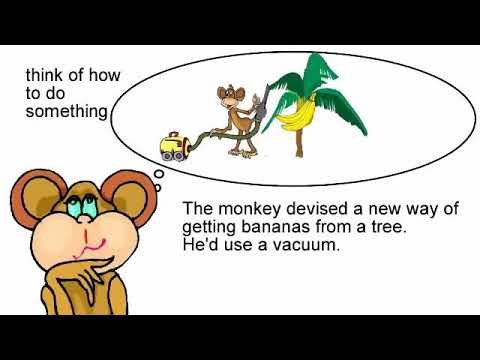 devise meaning | Vocabulary for Kids | Children's Dictionary | Learn English Vocabulary