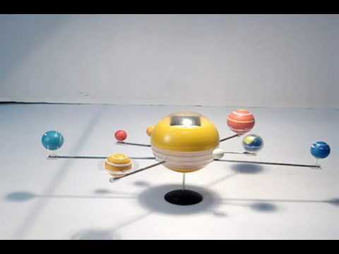 Solar System Solar Power Motorized Model Craft - Educational Toys Planet