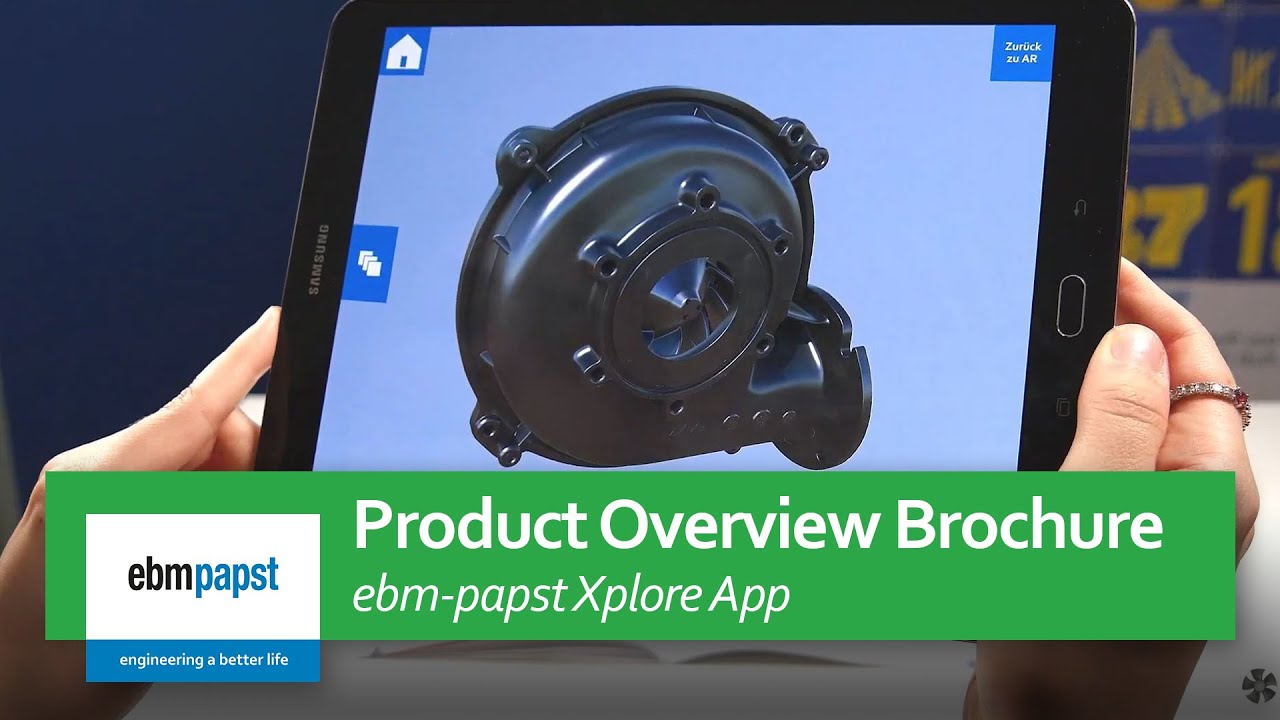 Product Overview Brochure Within ebm-papst Xplore App | ebm-papst