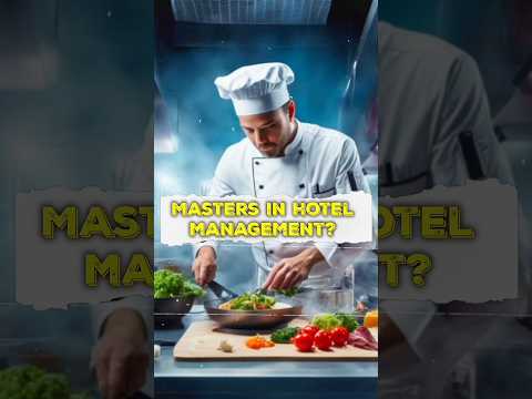 Masters in Hotel Management course क्या होता है?|👨🍳 Masters in Hotel Management course Details|