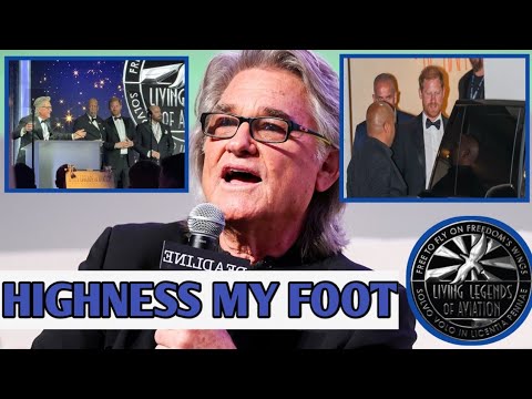 Kurt Russell’s Blatant On-Stage Rejection of Harry’s Title 'Prince' at2025 Legends o Aviation Awards