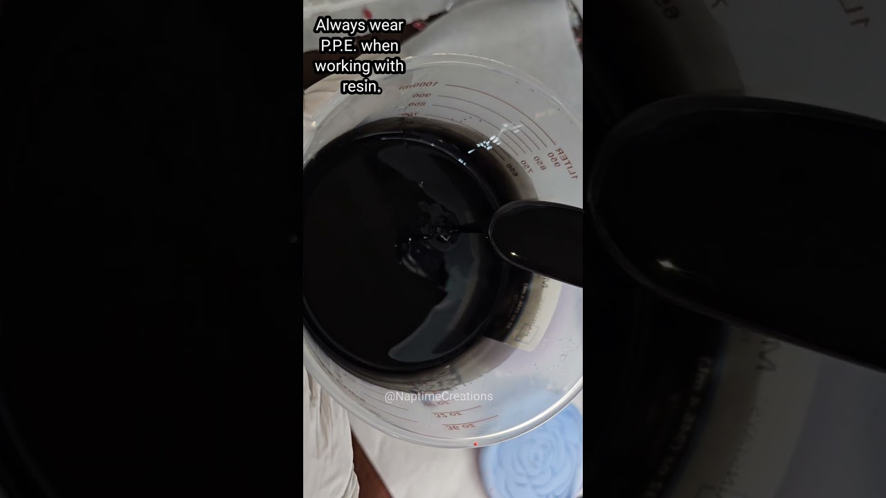 Did you know? Let's resin has black epoxy