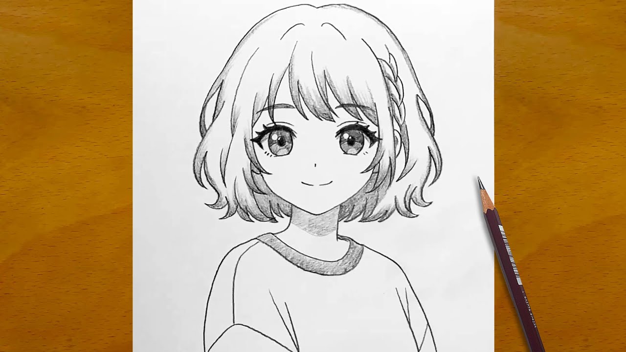 Easy Anime Drawing Tutorial for Beginners – Cute Girl