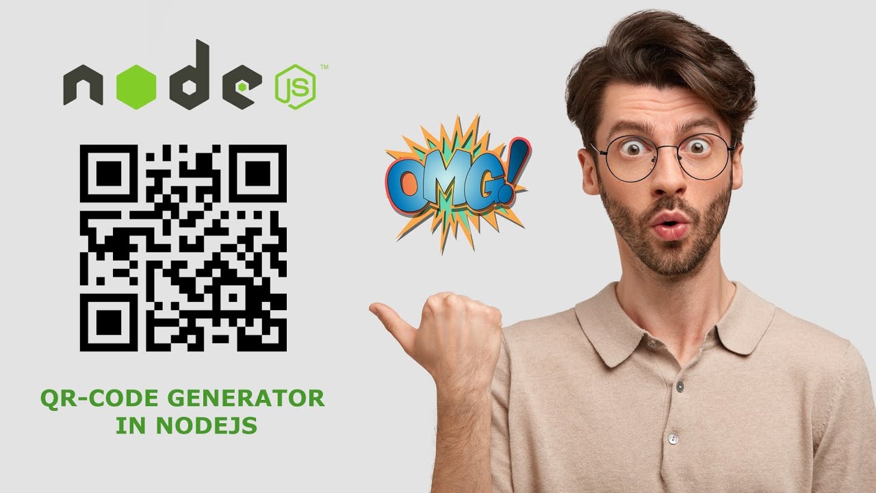 Generate and Save QR Codes on Your Computer Using Node.js