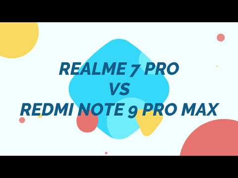 Realme 7 Pro Vs Redmi Note 9 Pro Max Full Comparison