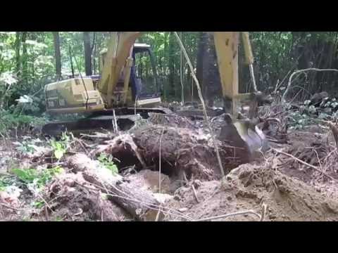 Building A House from Trees SE1 EP4 - Driveway