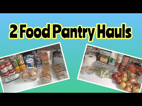2 Food Pantry Hauls Food Bank - Received Item Never Given At The Pantry - 14 Meals From One Pantry