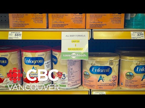 B.C. families struggle with higher costs of baby formula