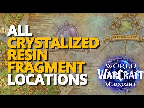 Crystalized Resin Fragments for Peculiar Cauldron in WoW Midnight