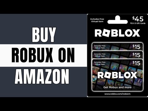 How To Buy Robux / Roblox Gift Cards on Amazon (2025)