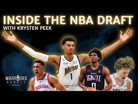 NBA Draft EXPERT Krysten Peek's behind the scenes look on the NBA Draft