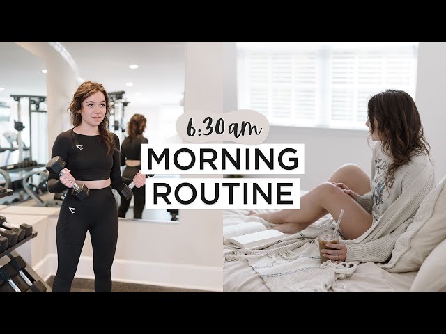 A Deep Dive into My 6:30 AM Morning Routine for Intentional Living ...