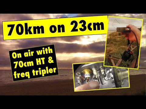 Triple frequency triple fun: 1294 MHz FM transmitting