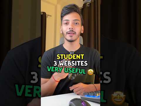 3 Most Useful Websites For Students ๐๐ฅโ
#pc #shorts #usefulwebsites