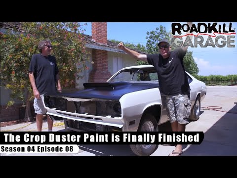 The Crop Duster Paint is Finally Finished - Roadkill Garage S04E08 - Reality Car TV Show
