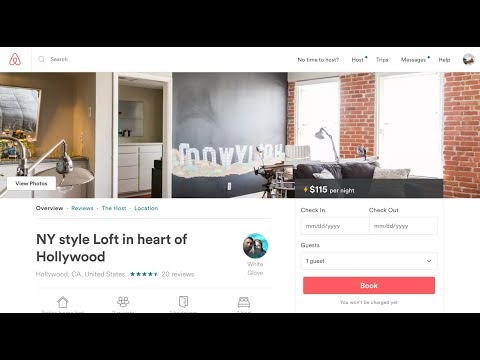 Hollywood AirBnB Virtual Tour and Review