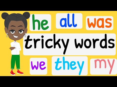 Tricky Words | Tricky Words Song | Sight Words Song | Phase Three | Kindergarten & EYFS