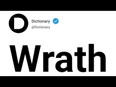 Wrath Meaning In English